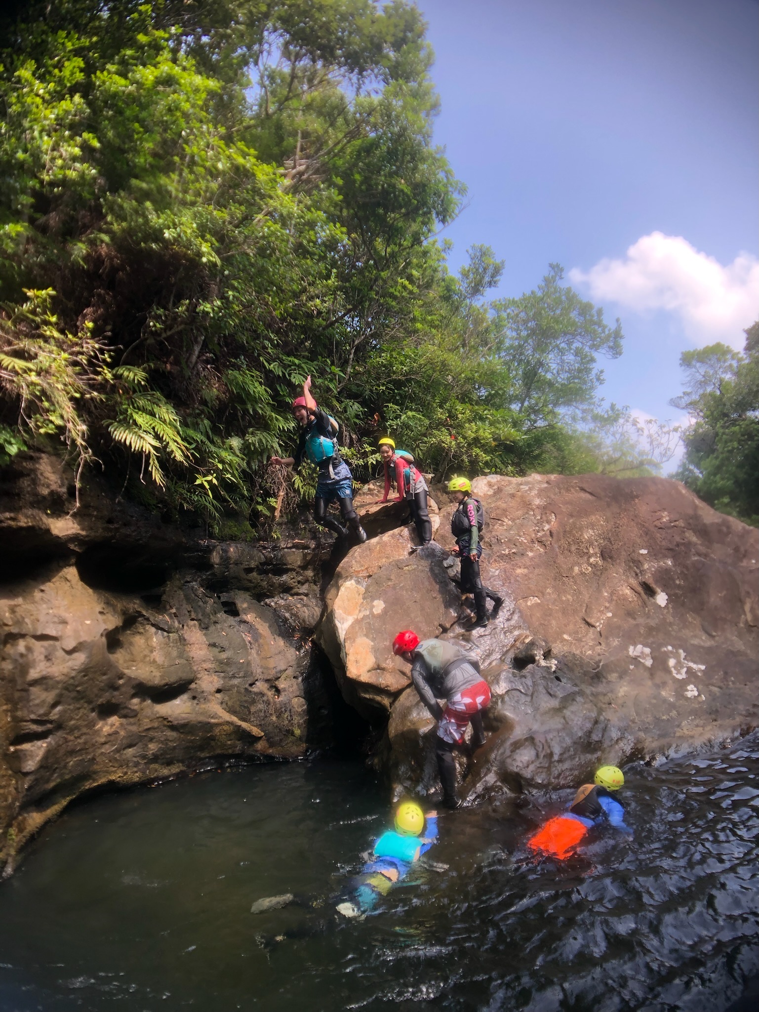 Caving & Canyoning&Barasu Island Snorkeling set tour - Iriomote Osanpo ...